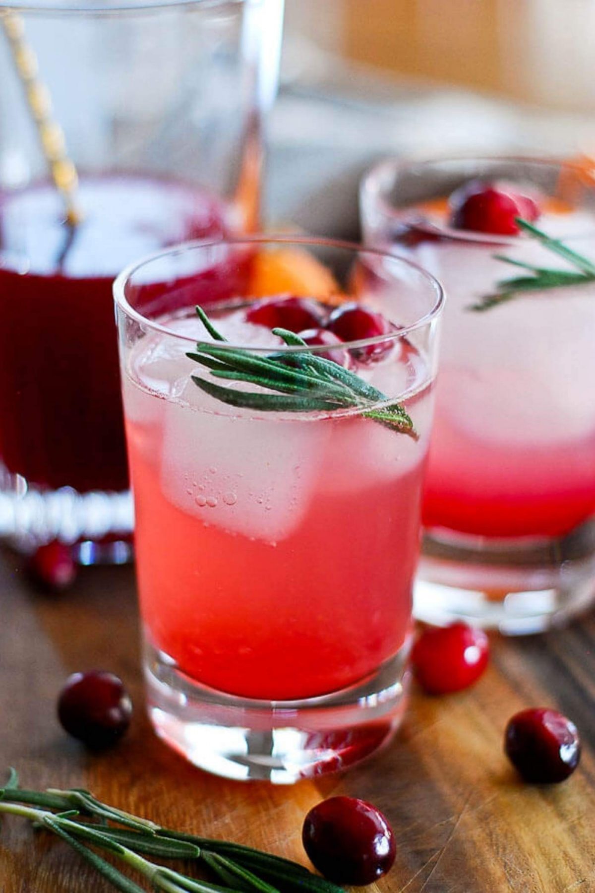 Cranberry, Orange, and Rosemary Shrub Mocktail Recipe | Front Range Fed