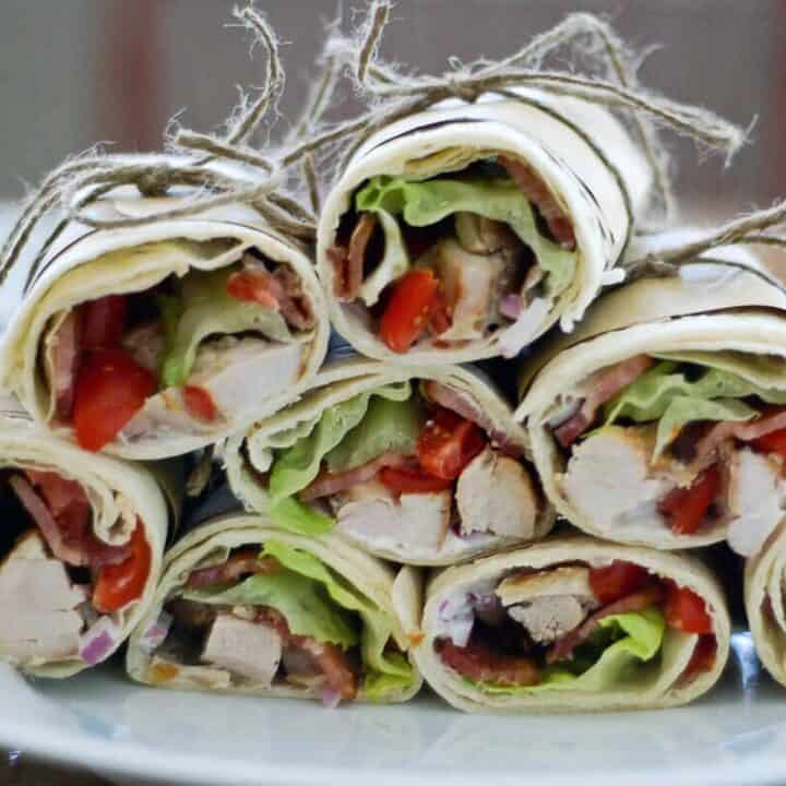 Chicken Bacon Ranch Wraps | Front Range Fed