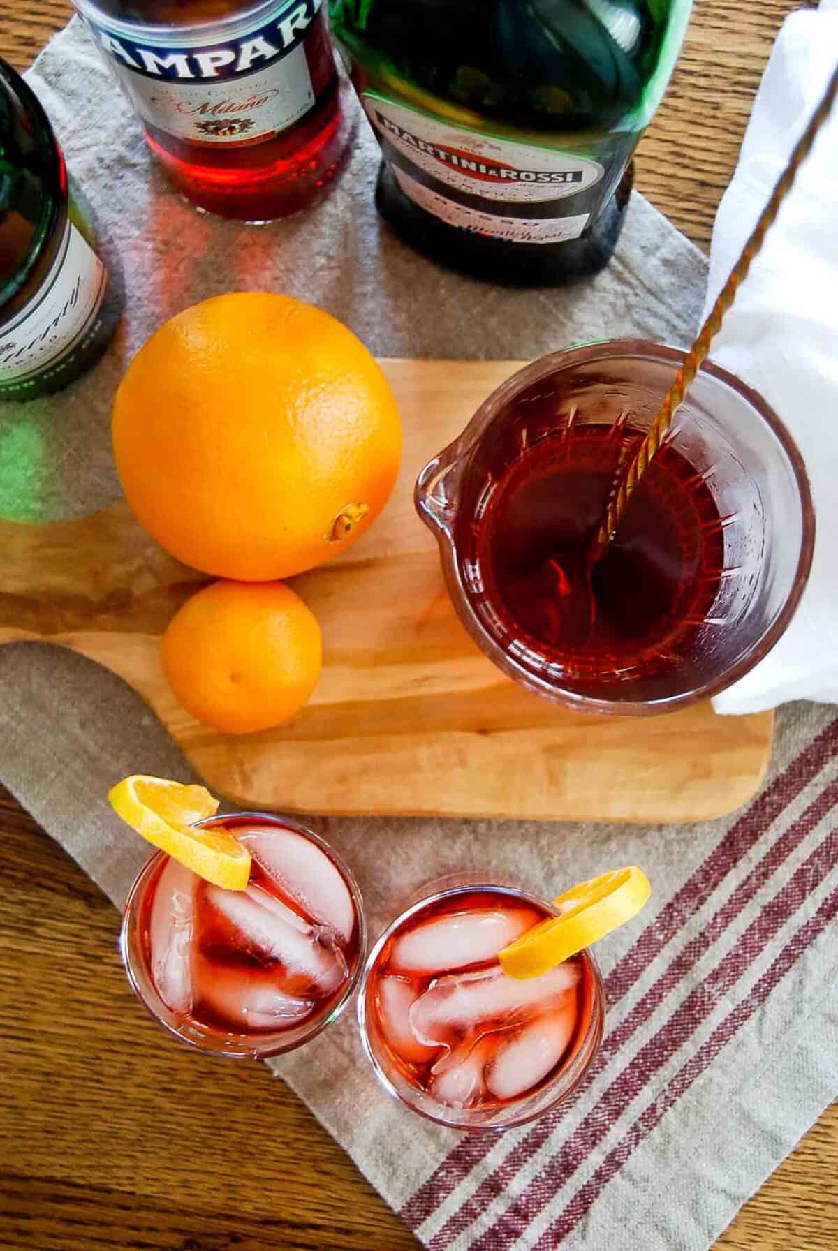 How To Make The Perfect Classic Negroni Cocktail | Front Range Fed