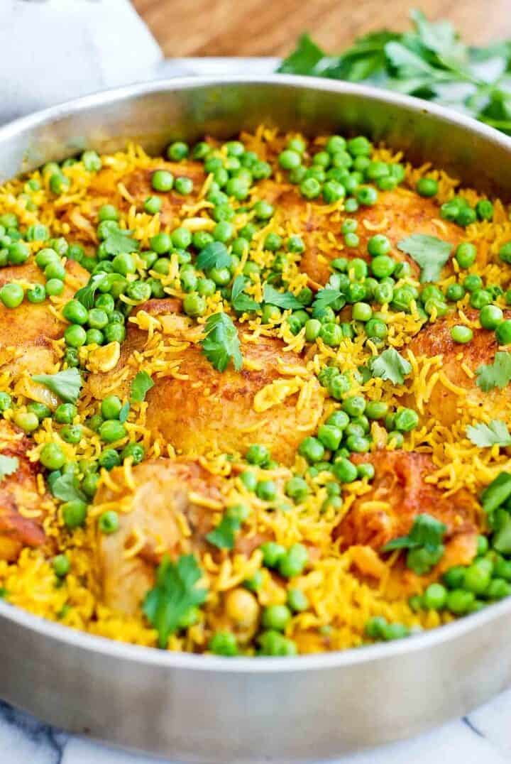 One-Pot Spanish Chicken And Yellow Rice Recipe | Front Range Fed