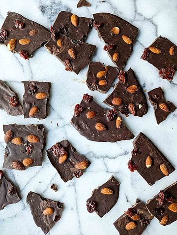 Easy Homemade Dark Chocolate Almond Bark Recipe | Front Range Fed