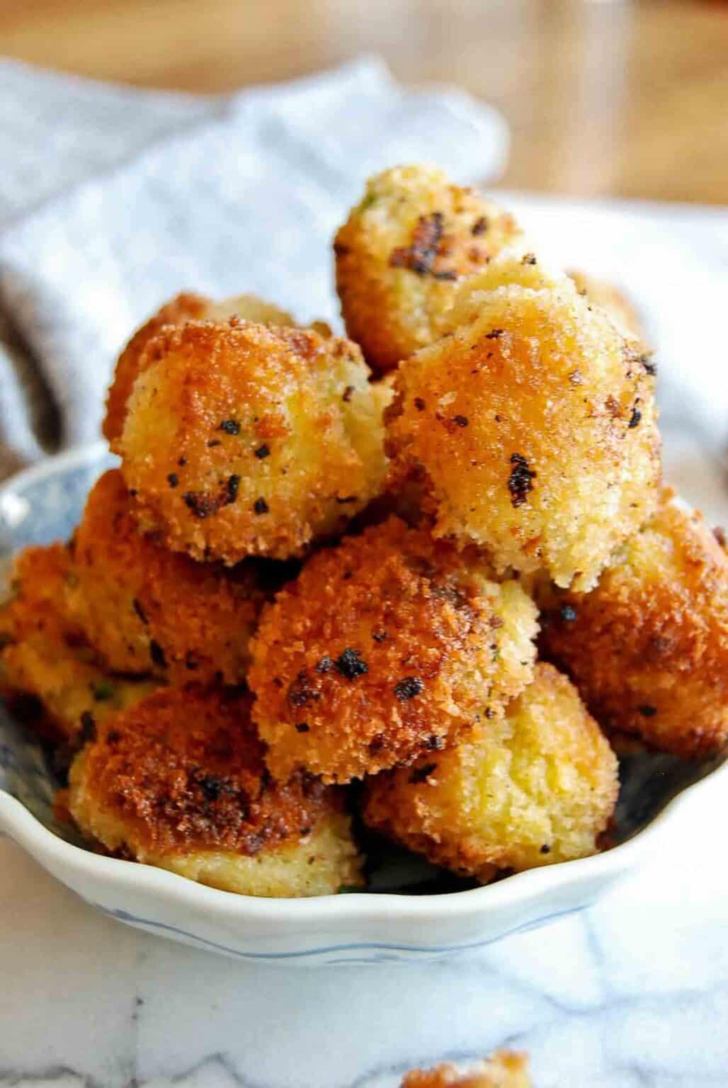 Crispy And Cheesy Fried Mashed Potato Balls Recipe | Front Range Fed