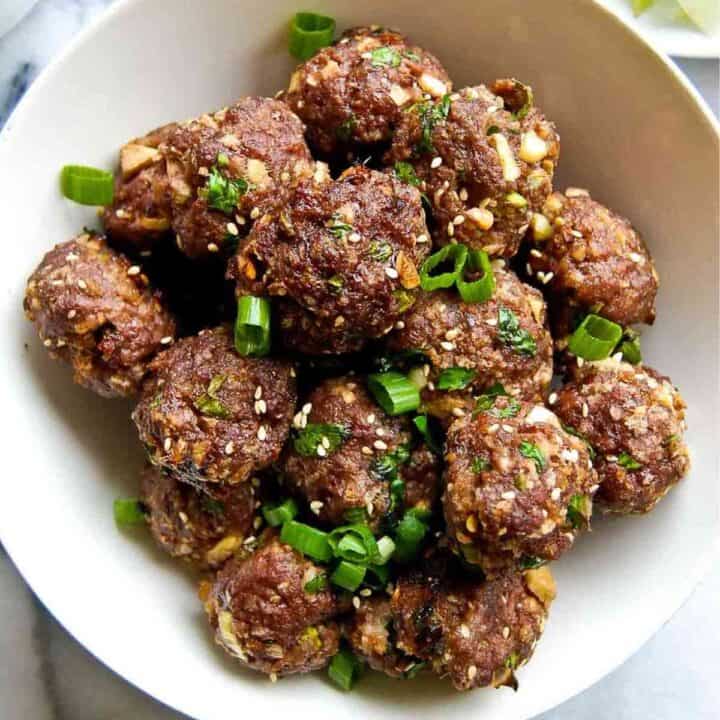 Firecracker Meatballs (easy weeknight recipe) | Front Range Fed