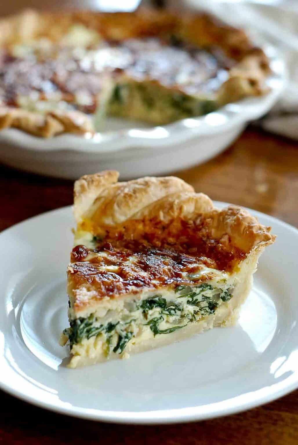 Quiche Florentine (Spinach Quiche) | Front Range Fed