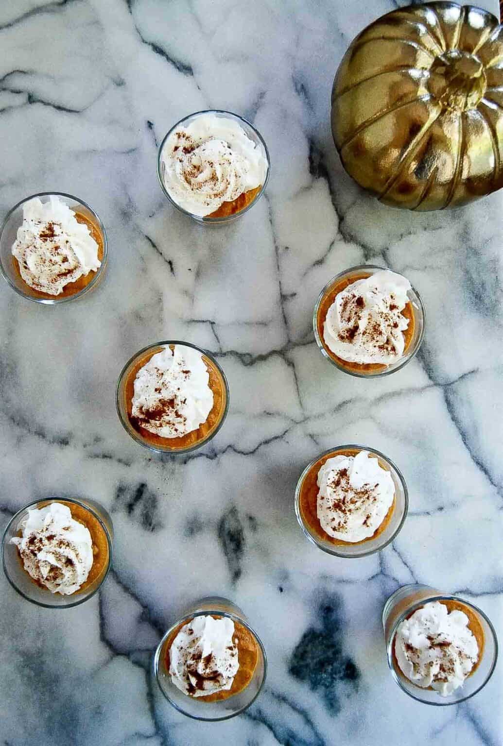 Easy No Bake Mini Pumpkin Pie In A Cup | Front Range Fed