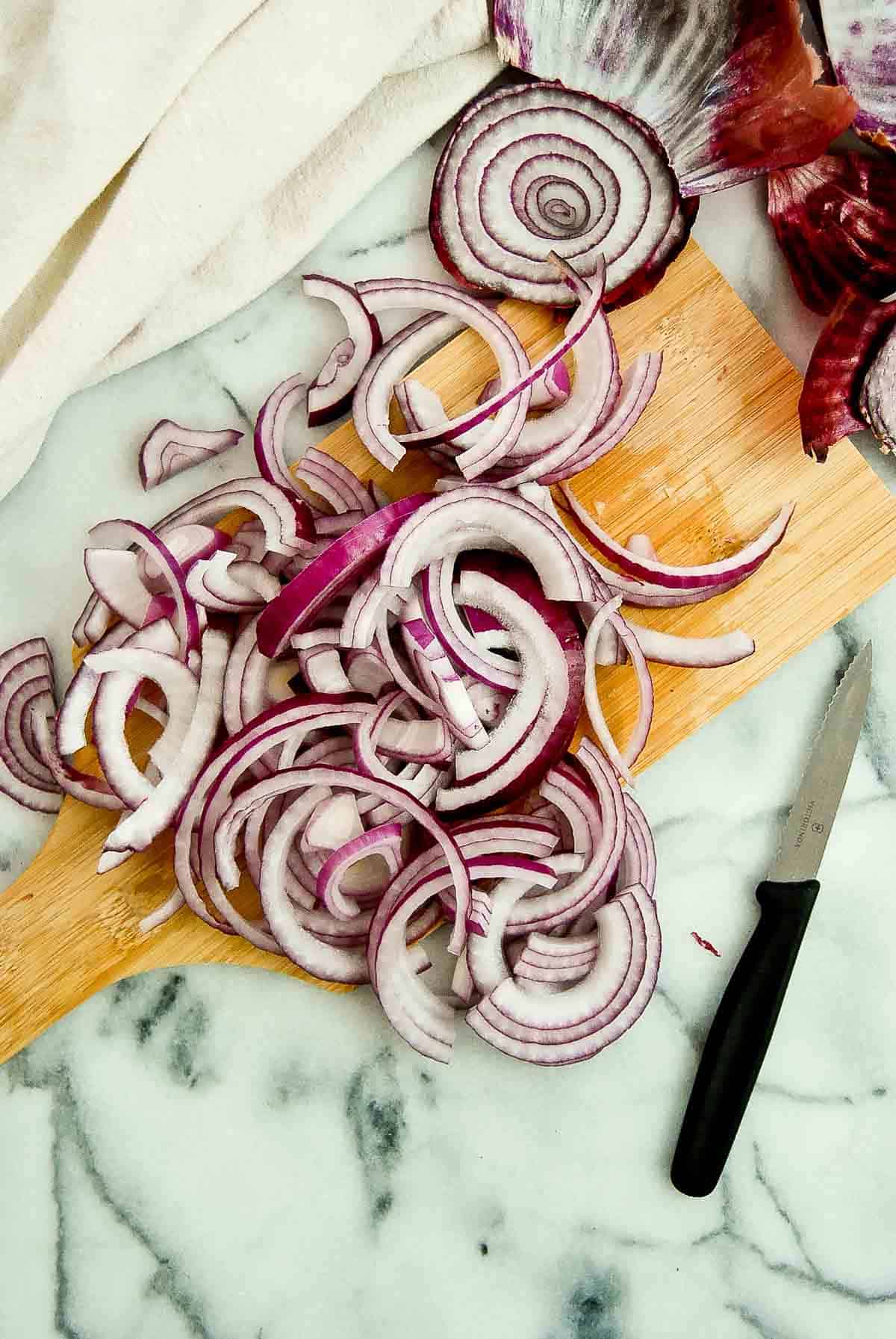 Thinly Sliced Onion