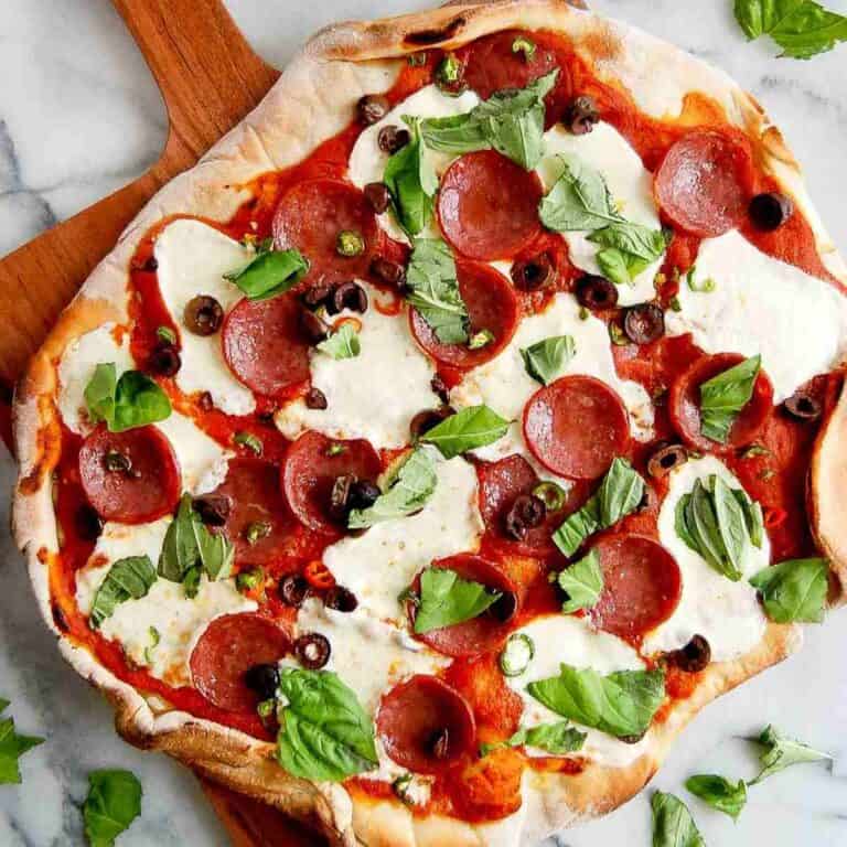 Spicy Diavola Pizza Recipe With Hot Salami | Front Range Fed