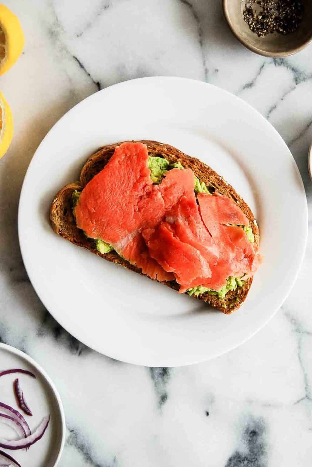 Easy Smoked Salmon Toast With Creamy Avocado | Front Range Fed