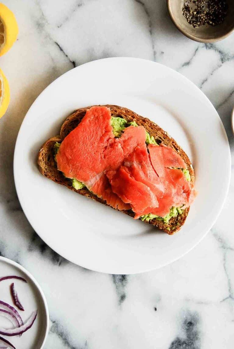 Easy Smoked Salmon Toast With Creamy Avocado | Front Range Fed