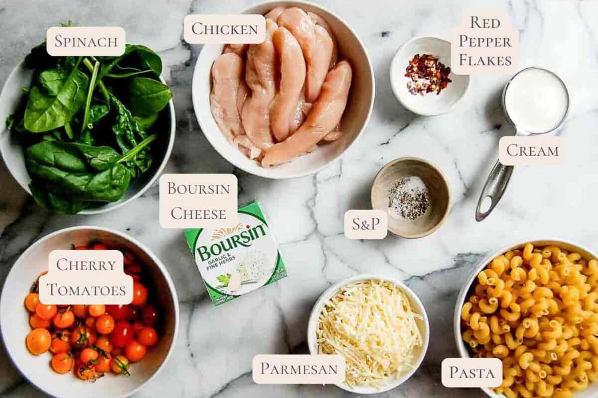 Creamy Boursin Cheese Pasta Recipe With Chicken | Front Range Fed
