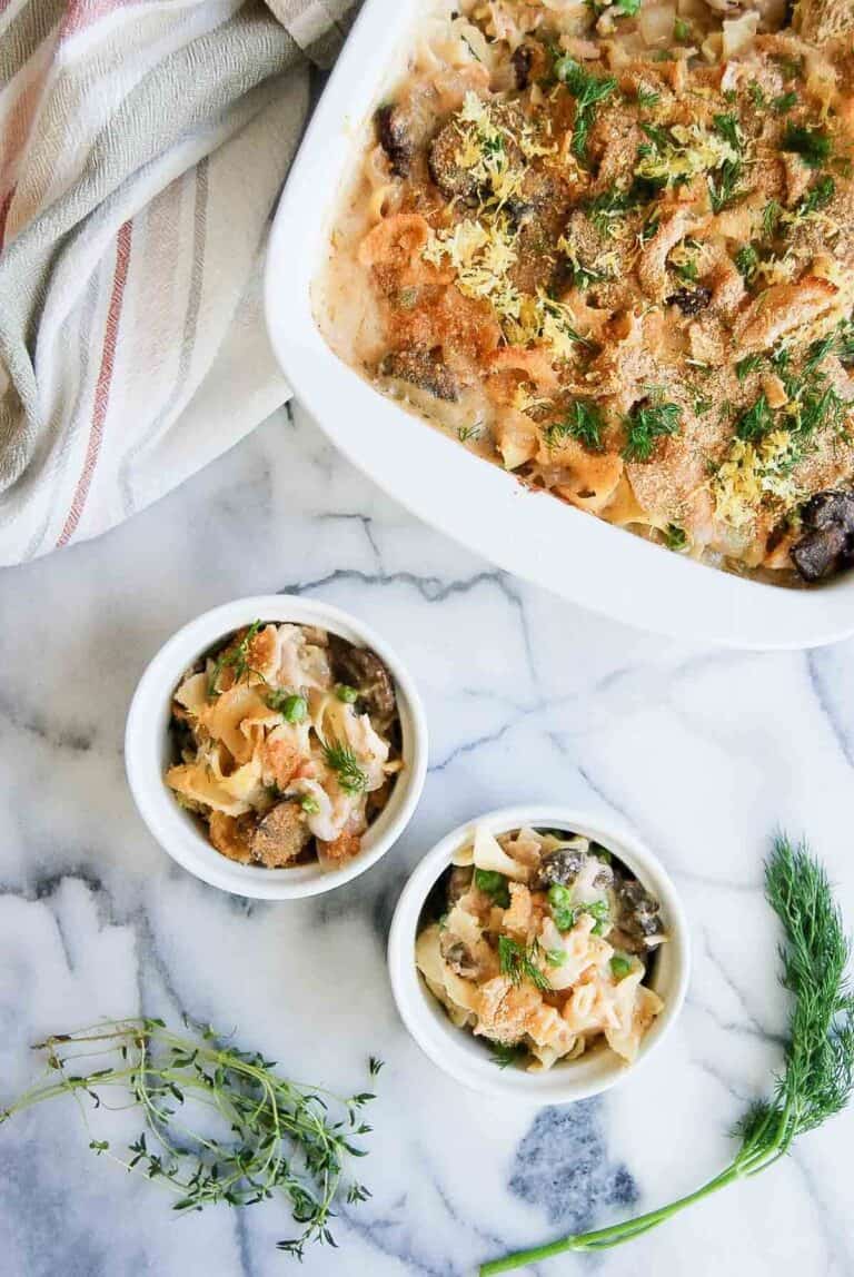 Homemade Cheesy & Creamy Tuna Helper Casserole | Front Range Fed