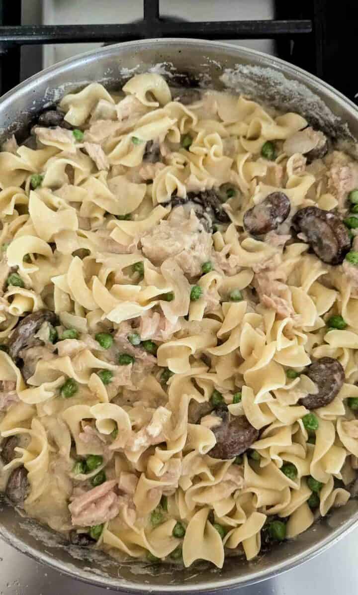 Homemade Cheesy & Creamy Tuna Helper Casserole | Front Range Fed