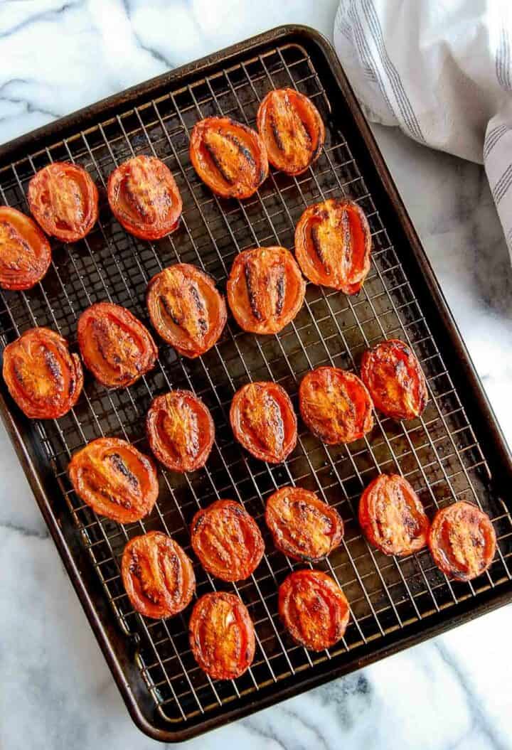 How To Make Homemade Fire Roasted Tomatoes In The Oven | Front Range Fed