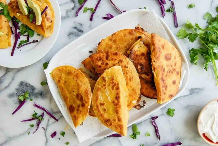 Spicy & Crispy Potato Tacos Recipe (Easy Taco Dinner!) | Front Range Fed