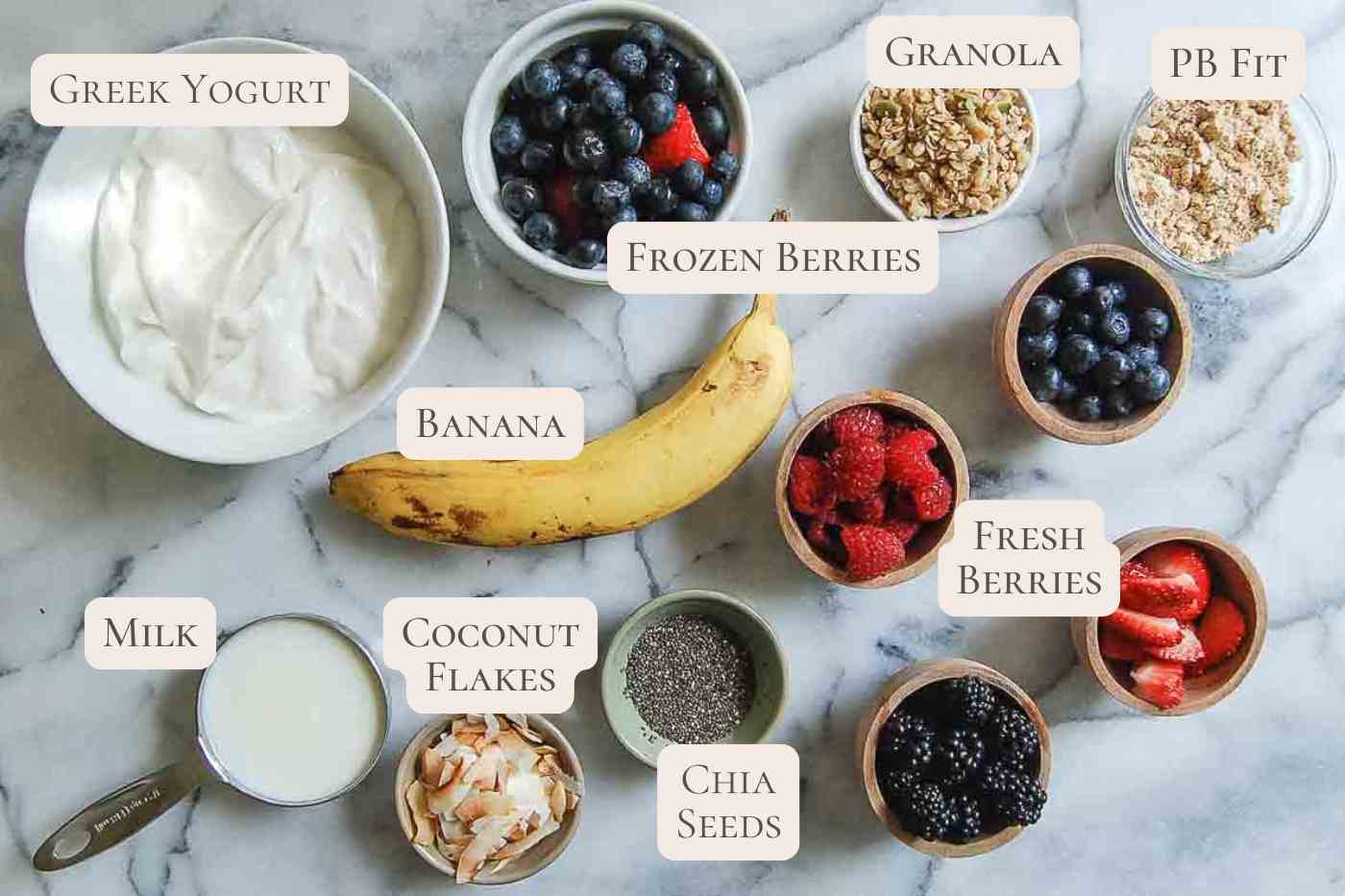 5-Minute Berry Smoothie Bowl Recipe - Healthy & Delicious | Front Range Fed