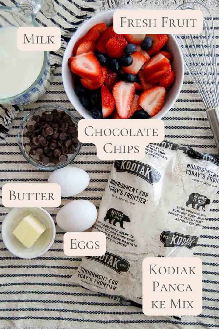 Sheet Pan Pancakes From Mix (Kodiak Cakes) | Front Range Fed